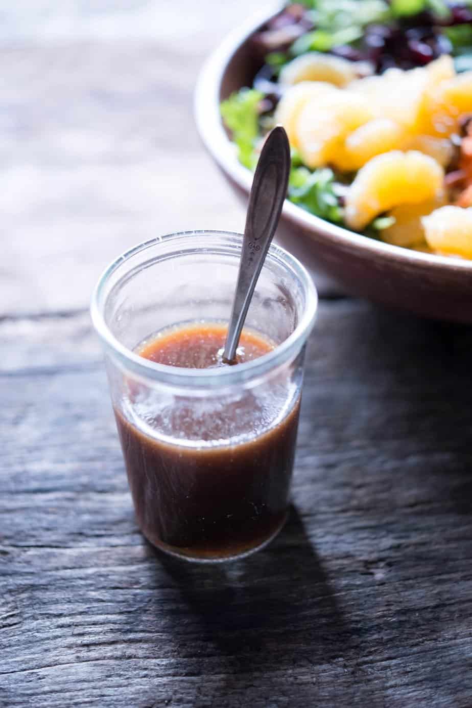 The Best Maple Balsamic Dressing - Ditch the Wheat