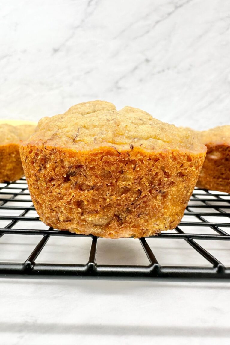 Cassava Flour Banana Muffins - Ditch the Wheat