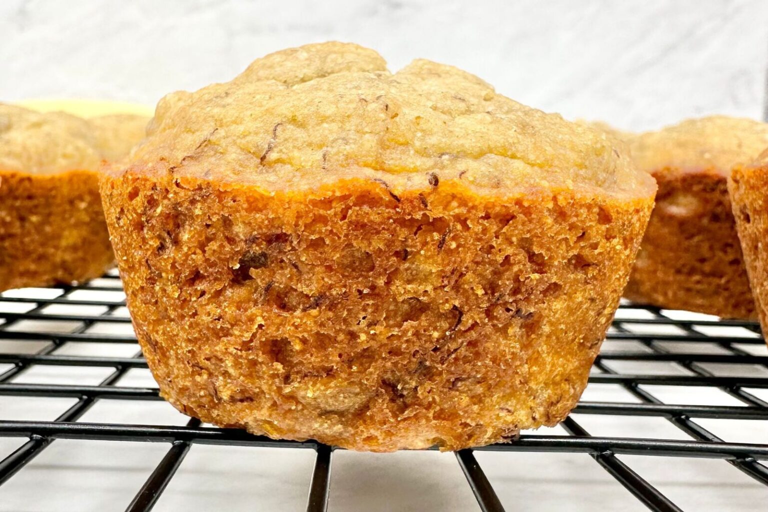 Cassava Flour Banana Muffins - Ditch the Wheat