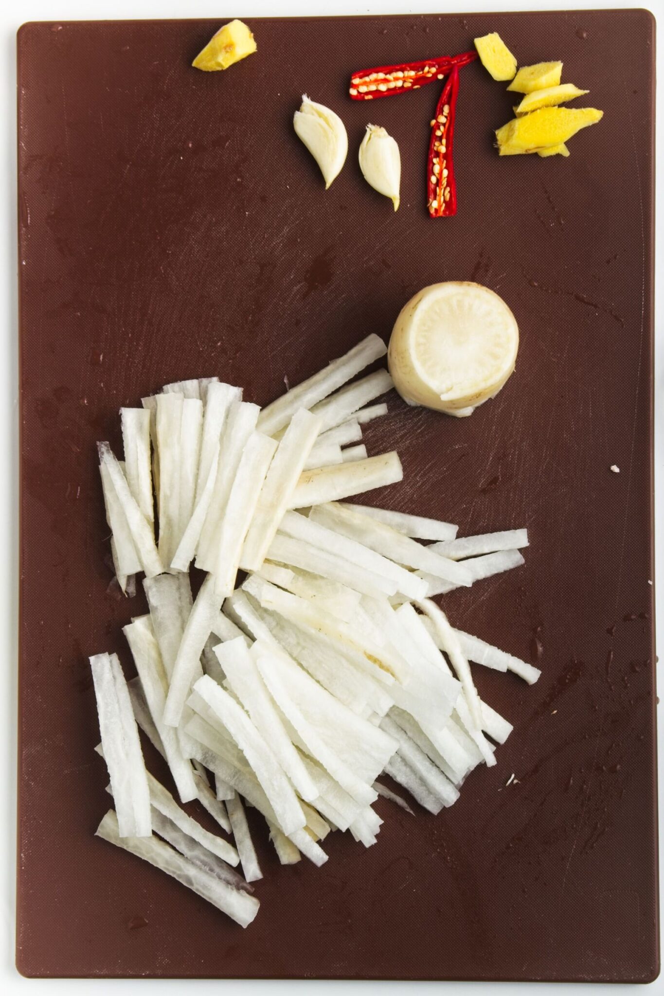 Pickled Daikon (Quick & Easy Recipe) - Ditch the Wheat